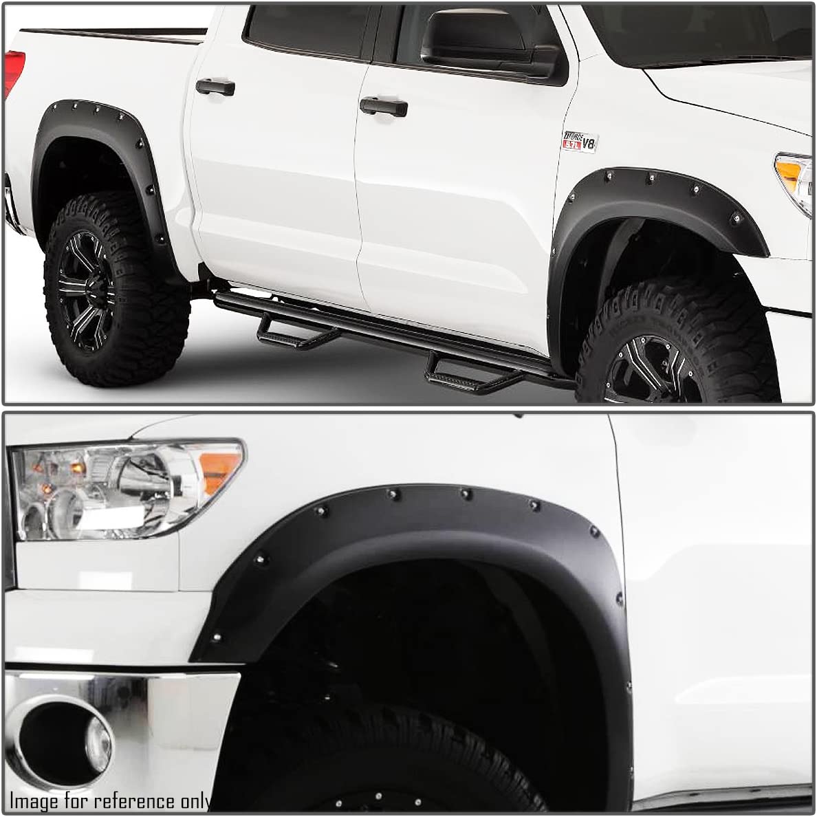 Pocket Rivet Style Fender Flares for Toyota Tundra – Iron Haul